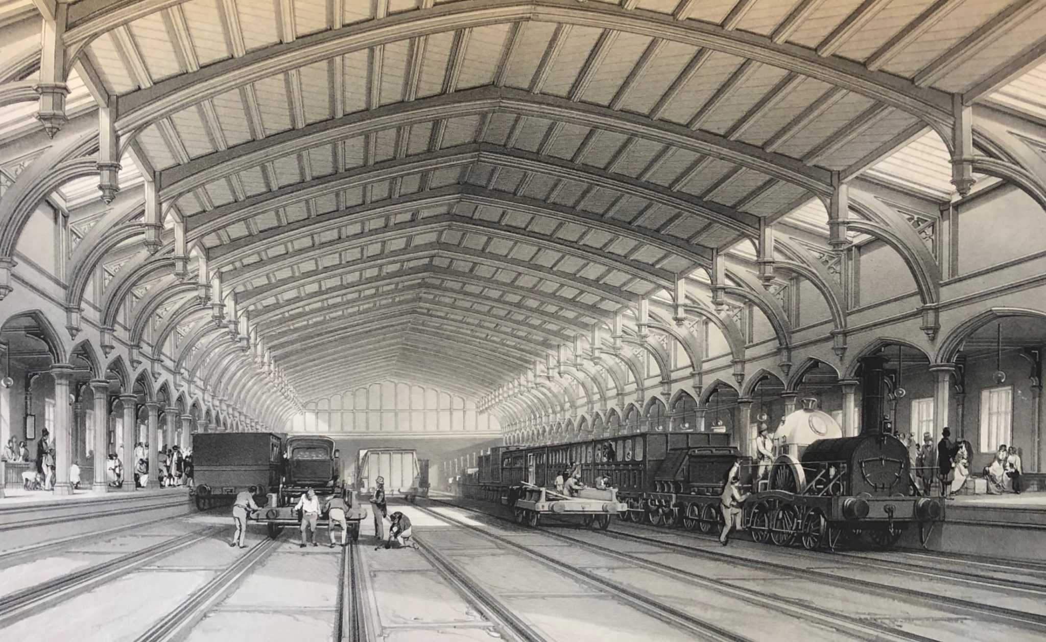 Lithographs of the Great Western Railway by John Cooke Bourne (1814 ...