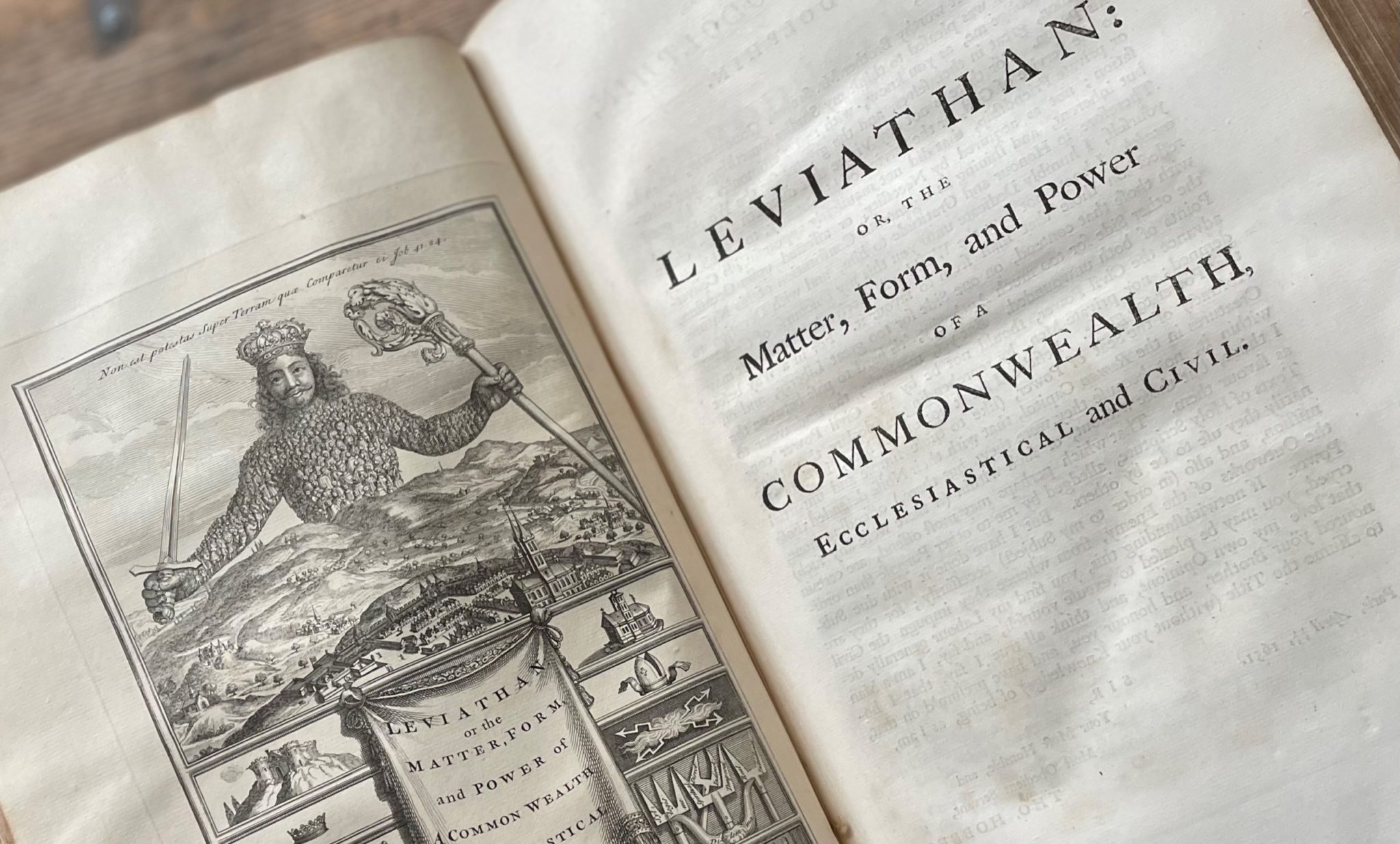 The frontispiece as a 'threshold of interpretation': Thomas Hobbes ...