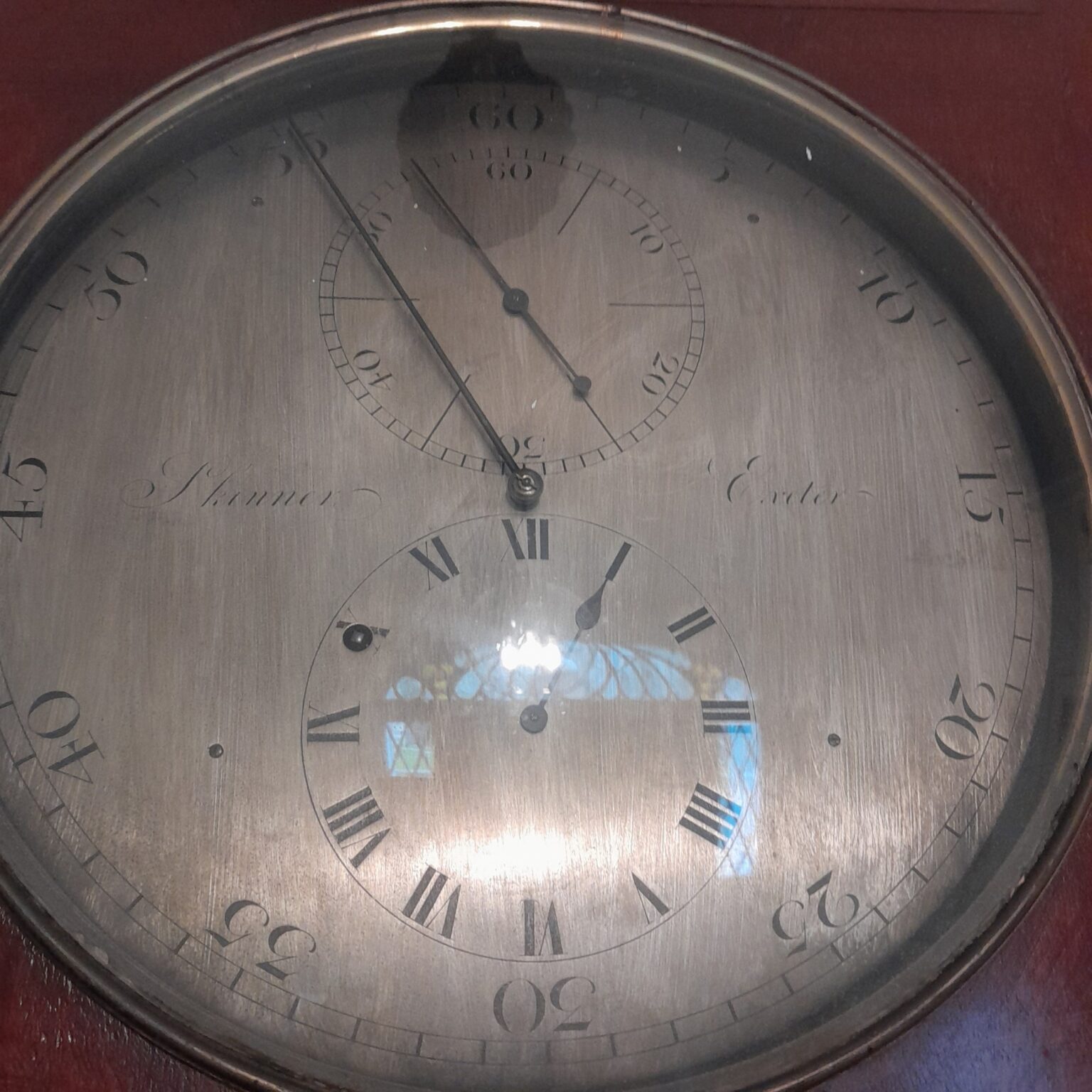 Timekeeping at the DEI: John Skinner's regulator clock - The Devon and ...