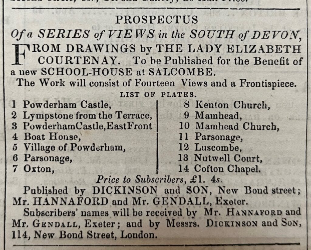 The mystery of the Lady and the missing plates - The Devon and Exeter ...