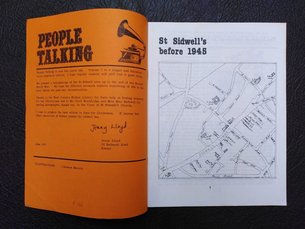PEOPLE TALKING: Exeter oral history 1975-1979 - The Devon and Exeter ...